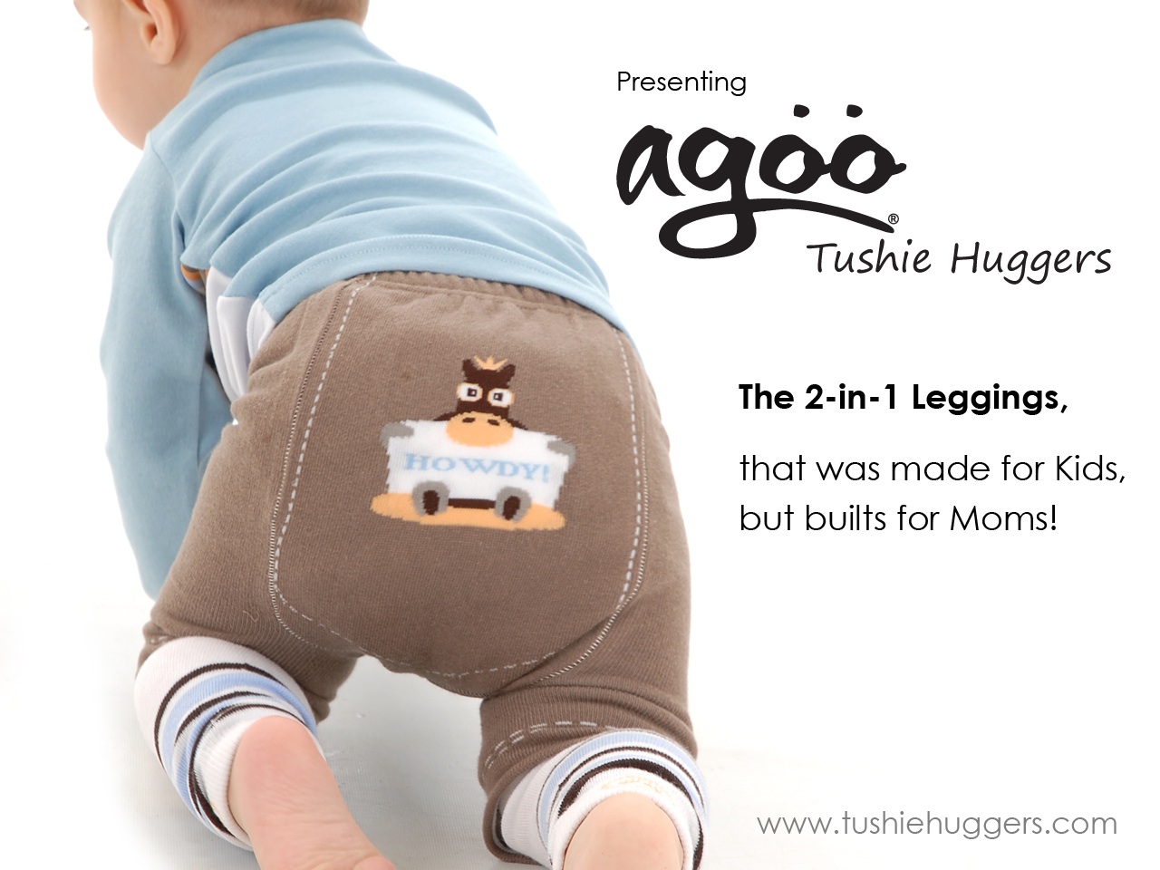 Review: Tushie Huggers from Agoo - Mommies with Cents