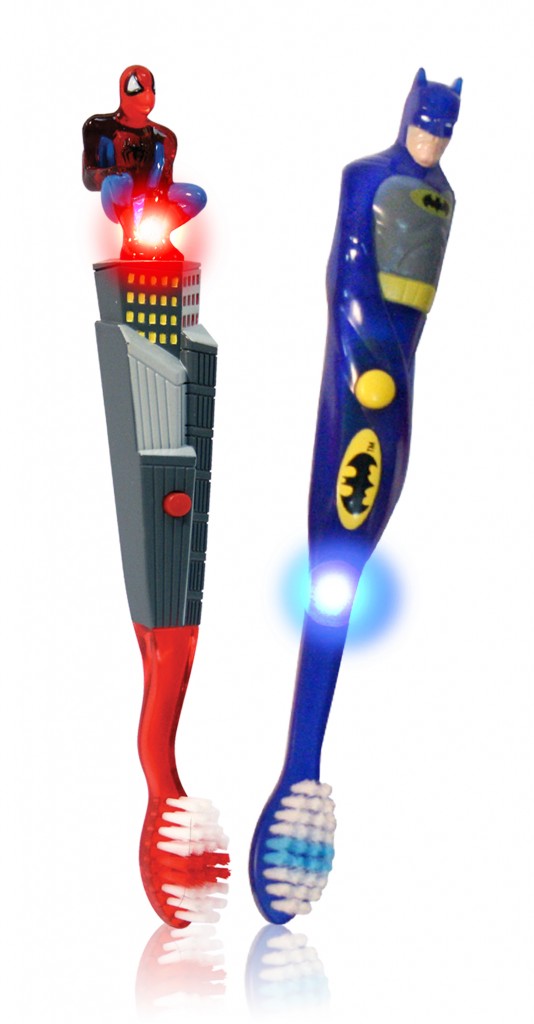 Firefly Light Up Spiderman & Batman Toothbrushes Review & #Giveaway ...