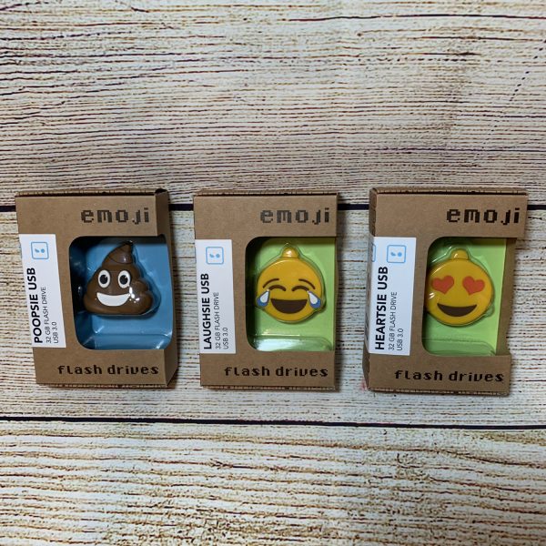 Emoji Shaped Flash Drives: A Fun Way to Save Your Documents! - Mommies ...